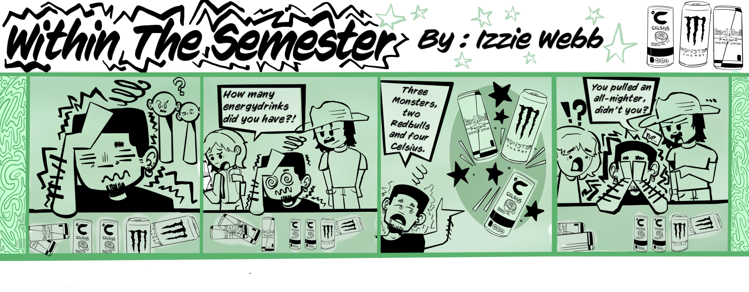 Comic: Pulling an all-nighter – The Collegian
